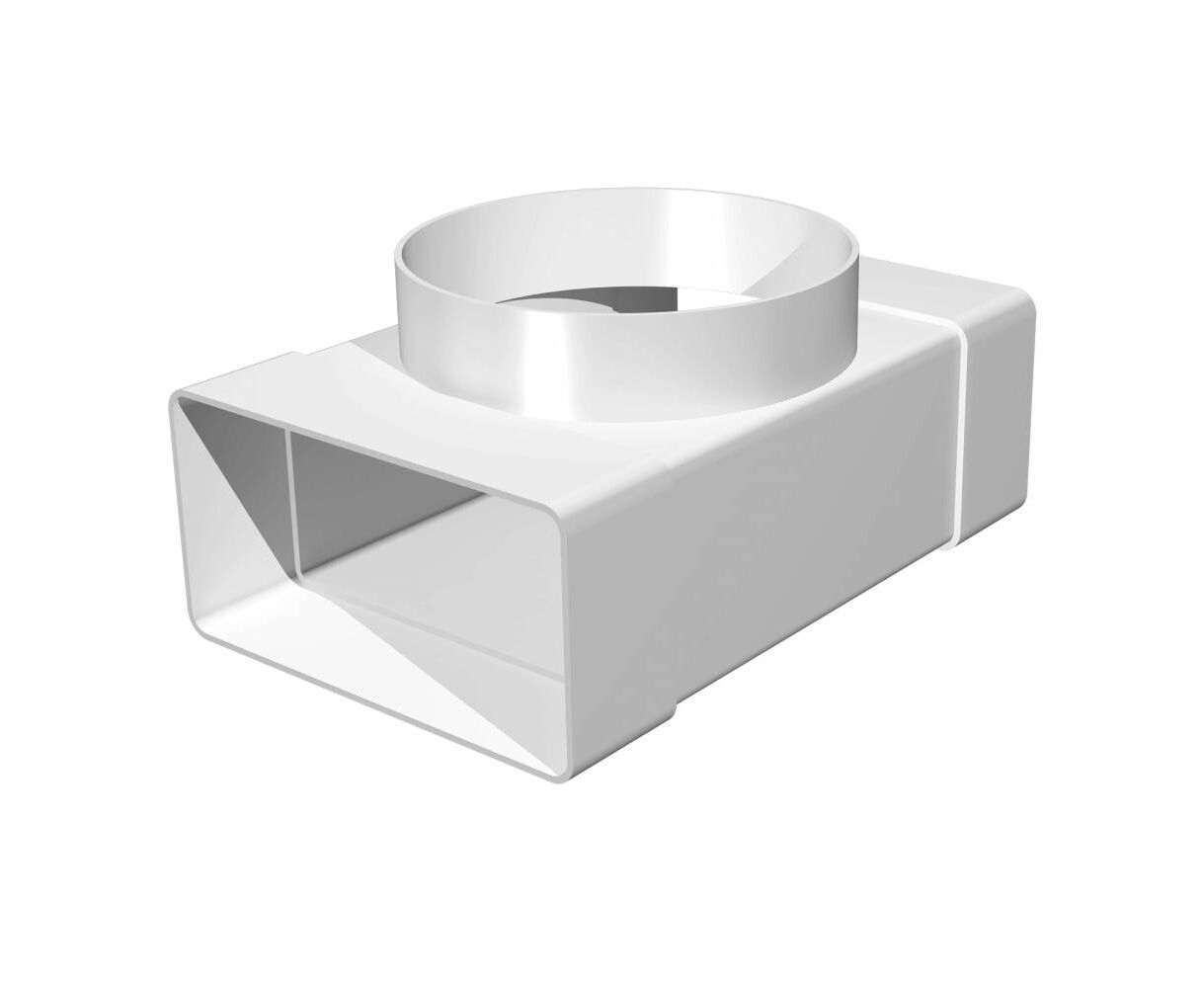 ЭРА 620ТФ16П Тройник (соединитель) для прямоугольных плоских воздуховодов с сечением 60х204 с ...