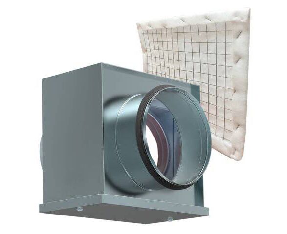 FBCr 315 Воздушный фильтр-бокс с фильтром для круглых воздуховодов в интернет-магазине ventstar.ru